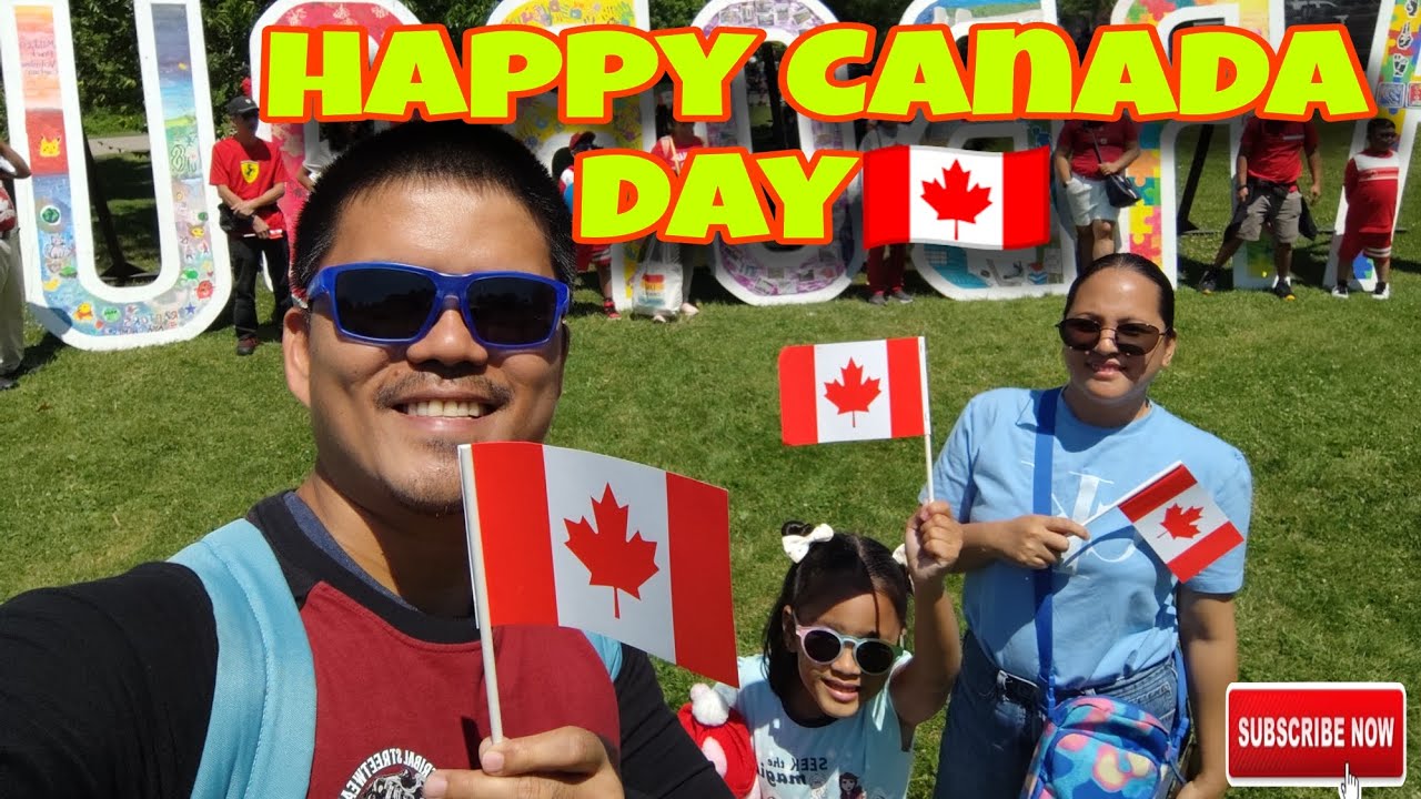 FIRST CANADA DAY 🇨🇦 | THOMPSON MEMORIAL PARK | BUHAY CANADA - YouTube
