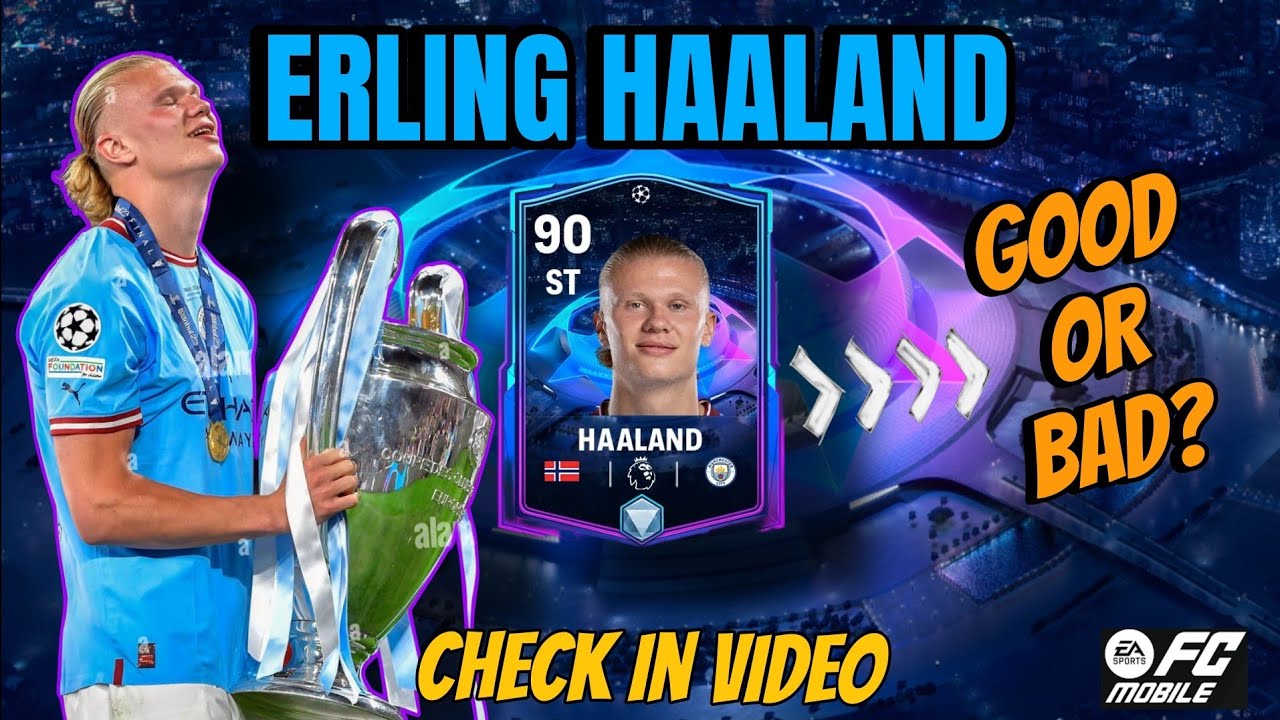 H2H Showdown with Free 90-Rated HAALAND! | FC Mobile Gameplay - YouTube