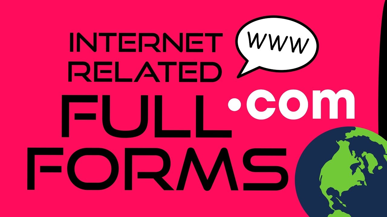 All Full Form Internet Related YouTube all-full-form-internet-related-youtube