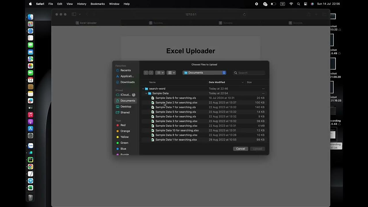 Create search function for searching specific keywords across multiple ...