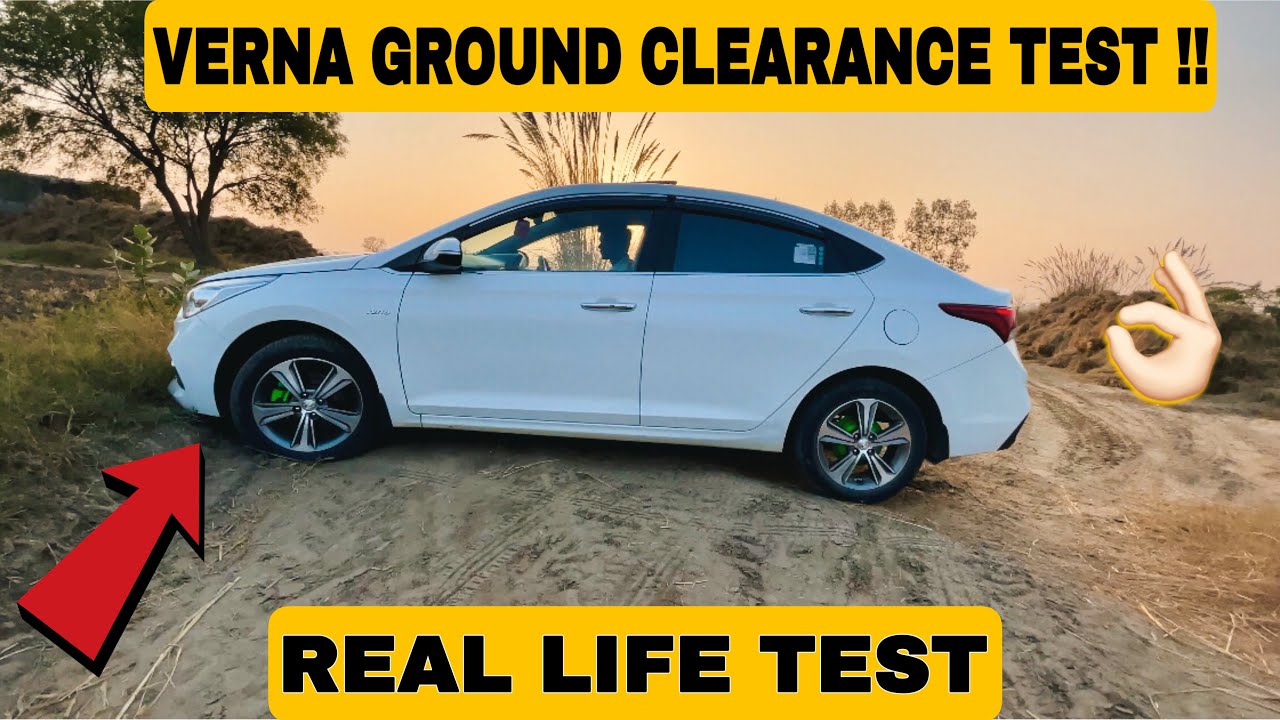 New Hyundai Verna Ground Clearance: Perfect Off-Road Performance ...