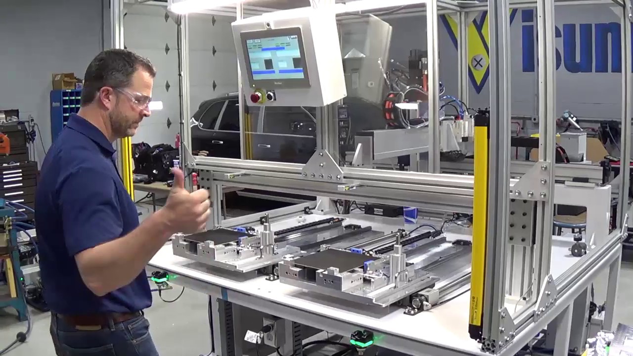XYZZ Cartesian Robot Screwdriver with Actuating Part Fixtures from ...