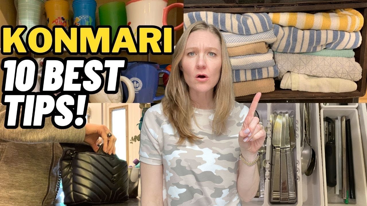 10 KONMARI METHOD Home Organization Tips Too Good to Ignore - YouTube