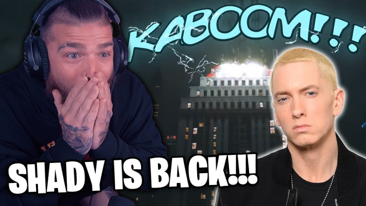 IS SLIM SHADY BACK?? | Eminem - Houdini (FIRST REACTION!) - YouTube