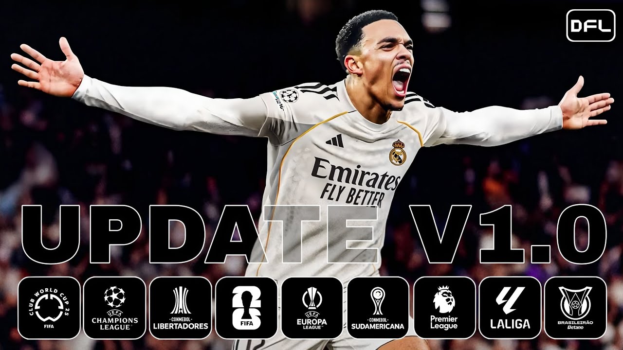 DFL 26 V1.0 | NEW MENU, CAREER MODE, PROMOTED TEAMS & KITS 25/26 - YouTube