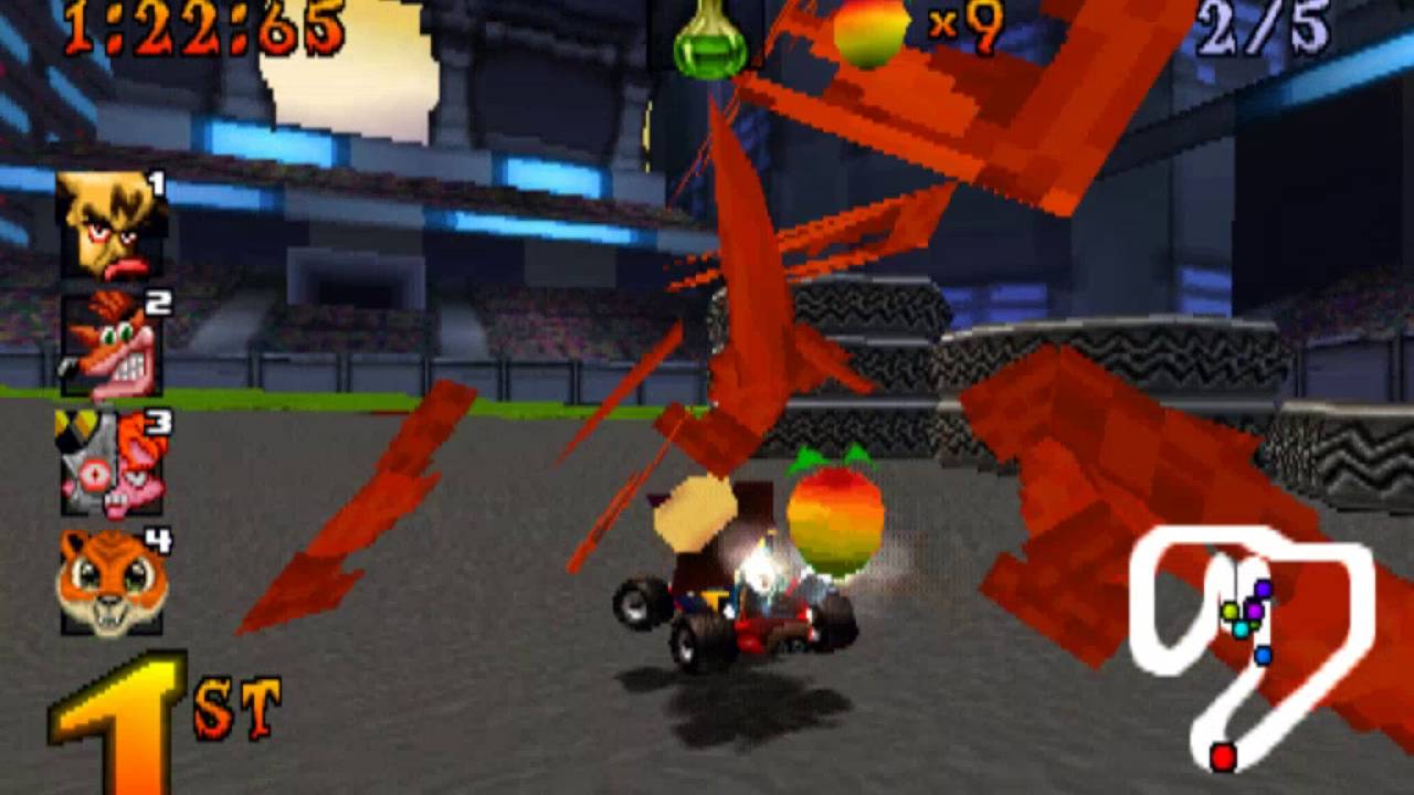 Crash Team Racing Turbo Track HARD mode - YouTube