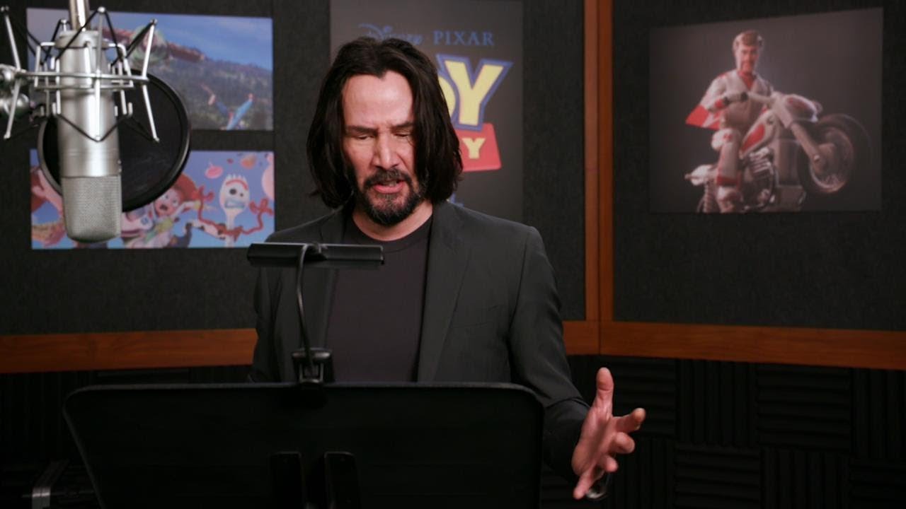 Keanu Reeves voices Canadian character in ‘Toy Story 4’ - YouTube