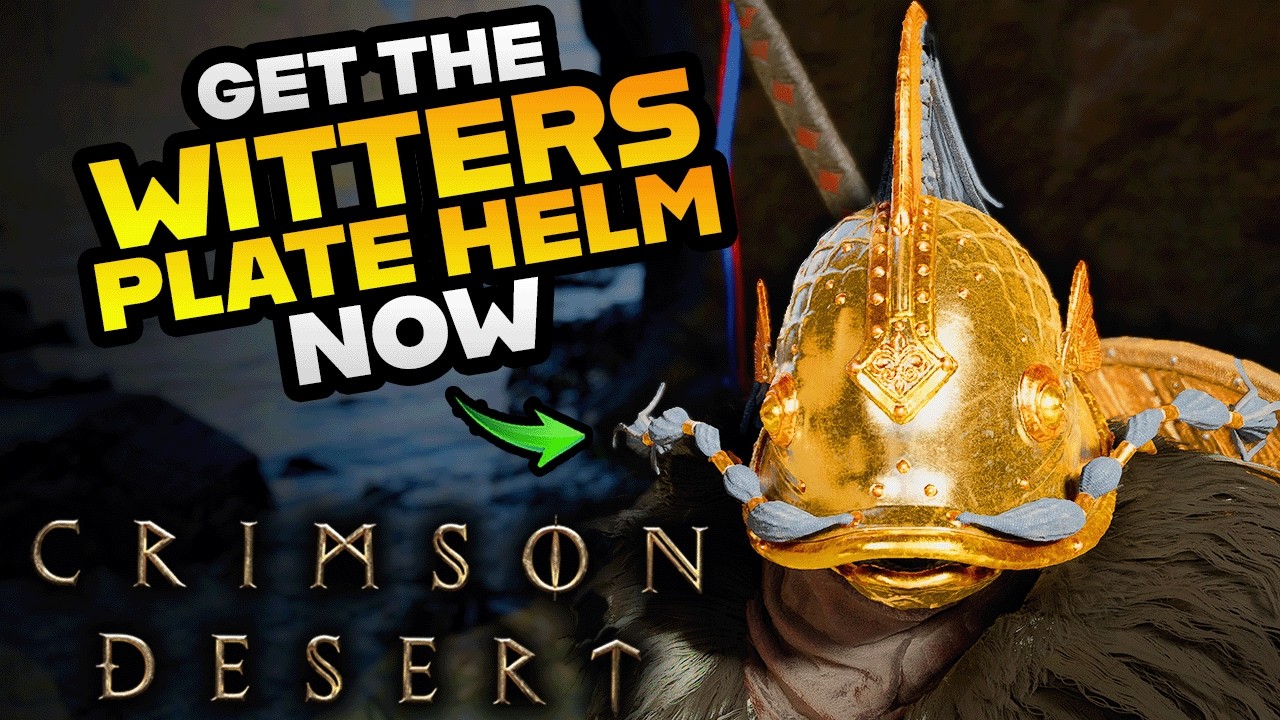 Crimson Desert – Witters Plate Helm Location (How To Get Early Helmet ...