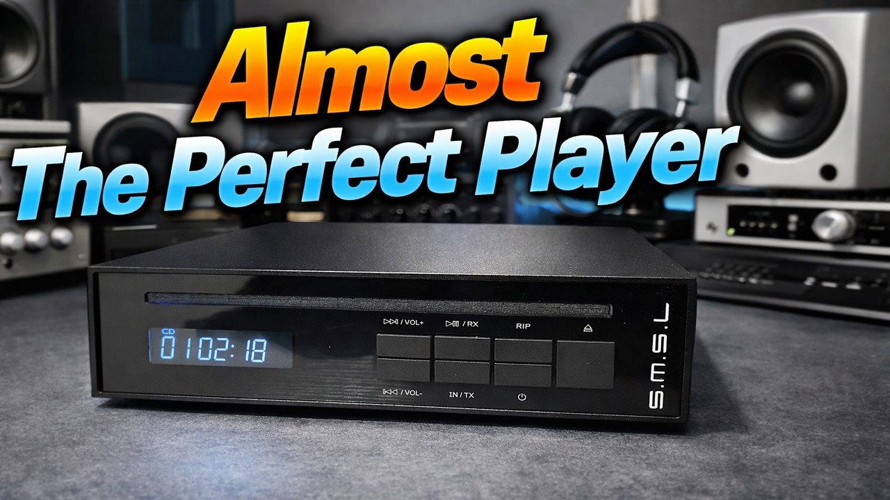 SMSL PL20 Review: A Modern CD Player With One Big Catch - YouTube