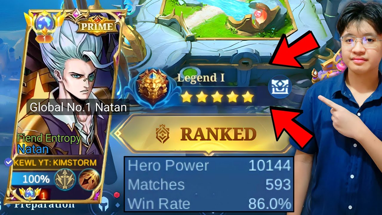 MY LAST NATAN MATCH BEFORE I REACH MYTHIC RANK (Win or Lose)🔥 - YouTube