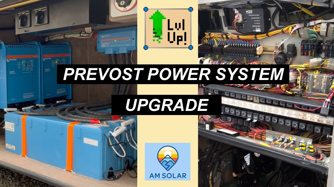 Marathon Prevost Power System Upgrade | Prevost Installations - YouTube