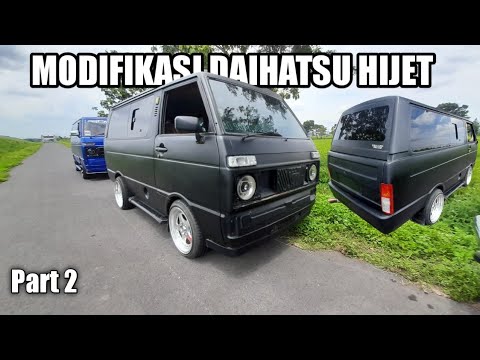 MODIFIKASI DAIHATSU HIJET 1000 PPL PART 2