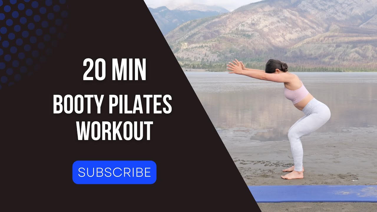 20 Min Booty Pilates Workout 🍑 Butt Lift And Pump No Equipment Youtube
