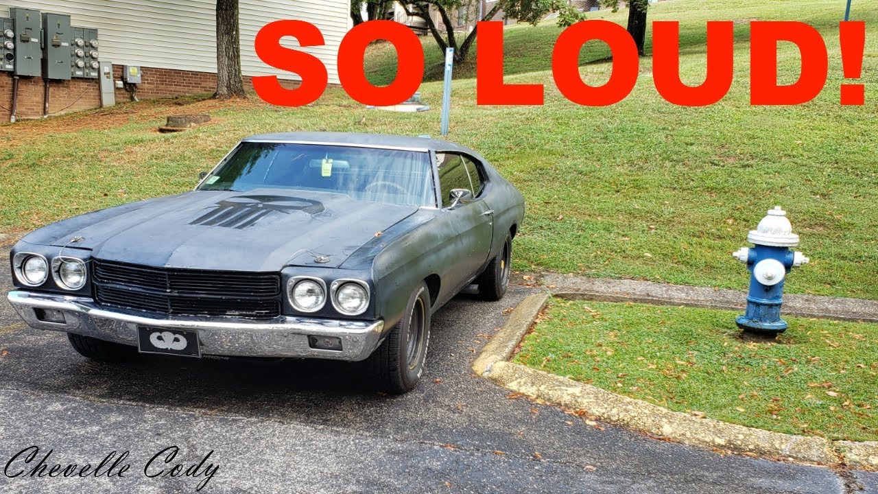 My 49 Year Old Muscle Car Is So Loud It Triggered A Car Alarm + POV ...