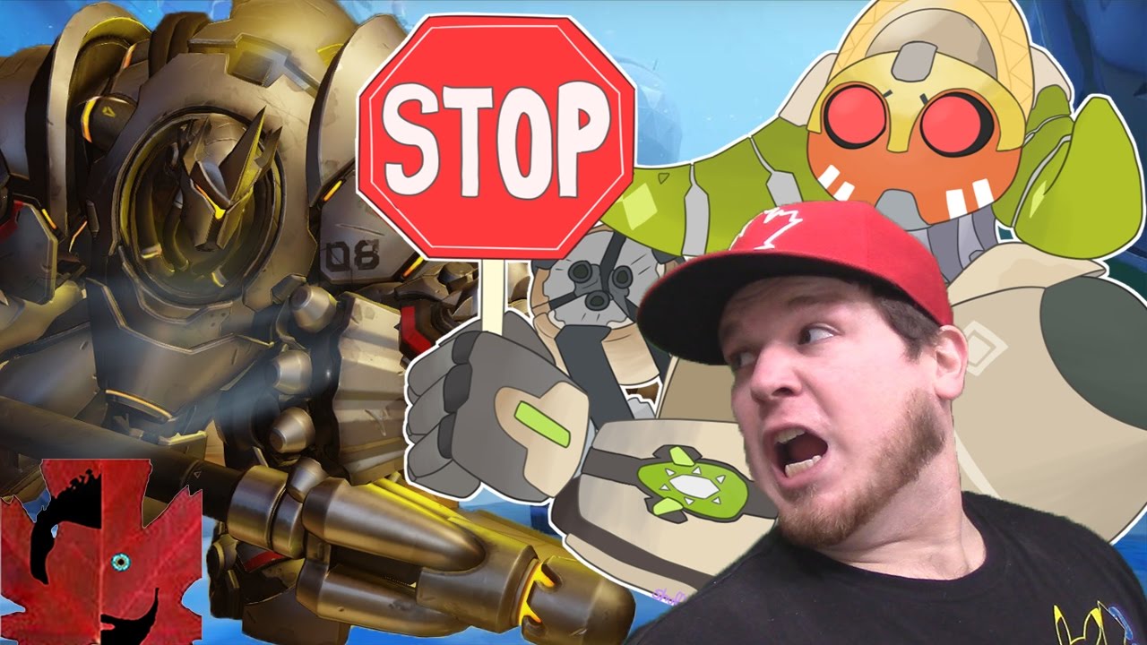 Almost Got Squished Overwatch 1v1 Round 2 - YouTube