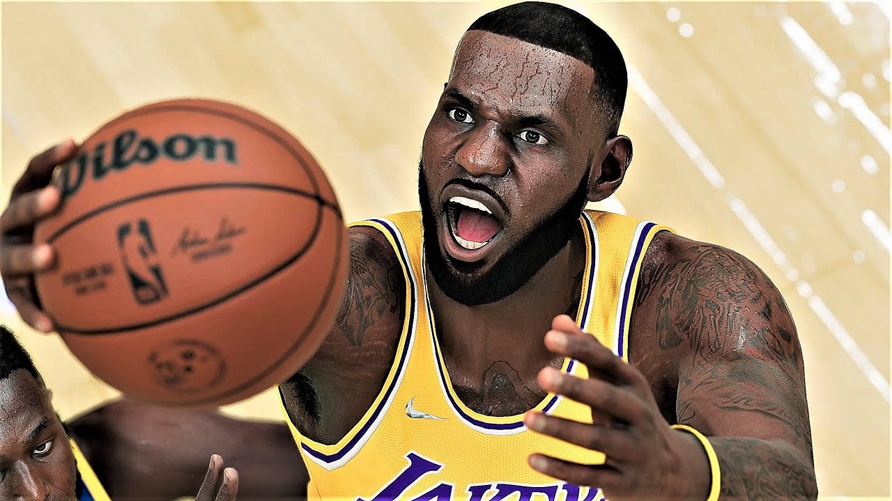 NBA 2K22 Next Gen NBA Finals Lakers vs Brooklyn Nets Championship ...