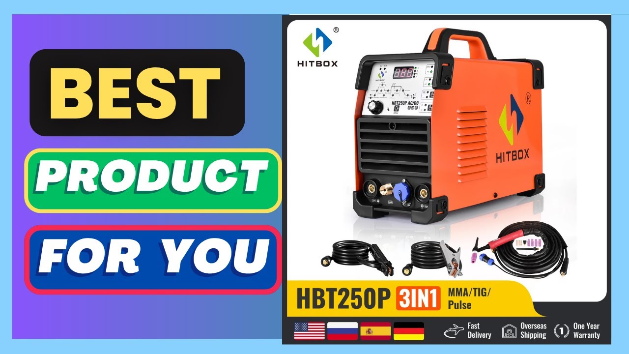 Best HITBOX AC/DC Aluminium Tig Welding Machine - YouTube
