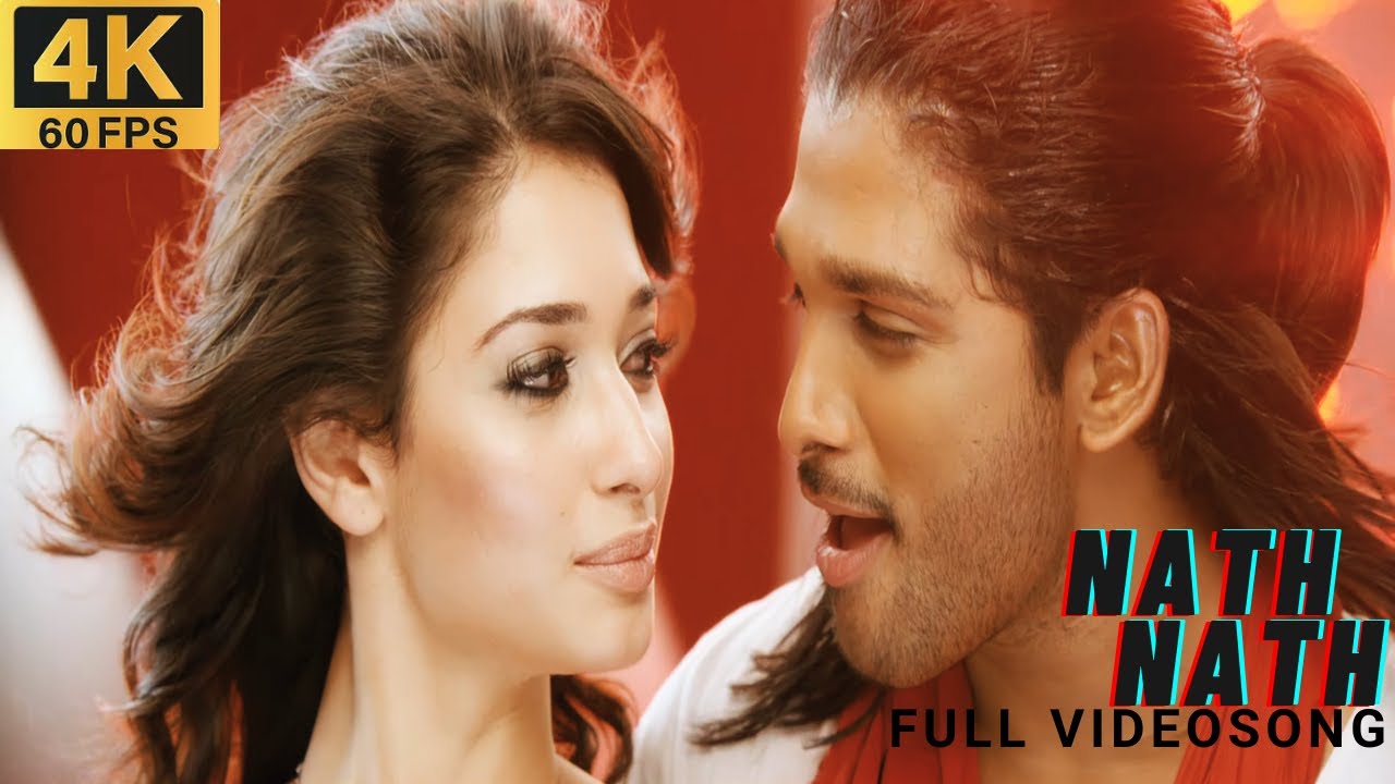 Nath Nath videosong4k || Badrinath || Allu Arjun ,Tamannah || vv vinayak - YouTube