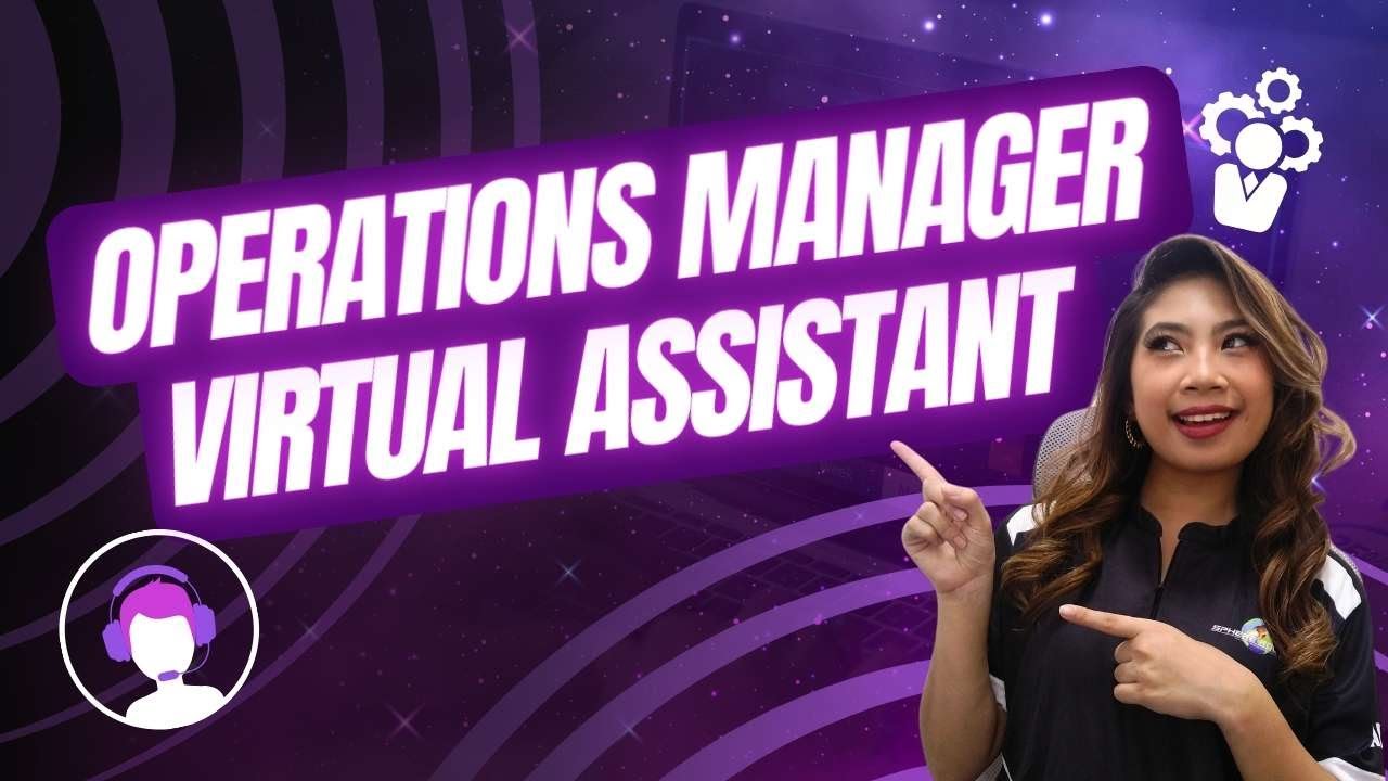 Operations Manager Virtual Assistant - YouTube