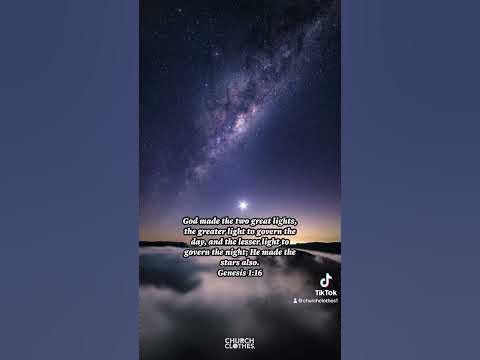 He Made the Stars Also - Creation Day 4 - YouTube