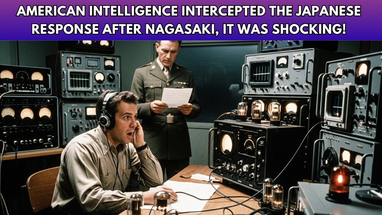 American Intelligence Intercepted The Japanese Response After Nagasaki ...