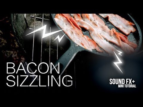 Bacon Sizzling - Sound Effect - YouTube