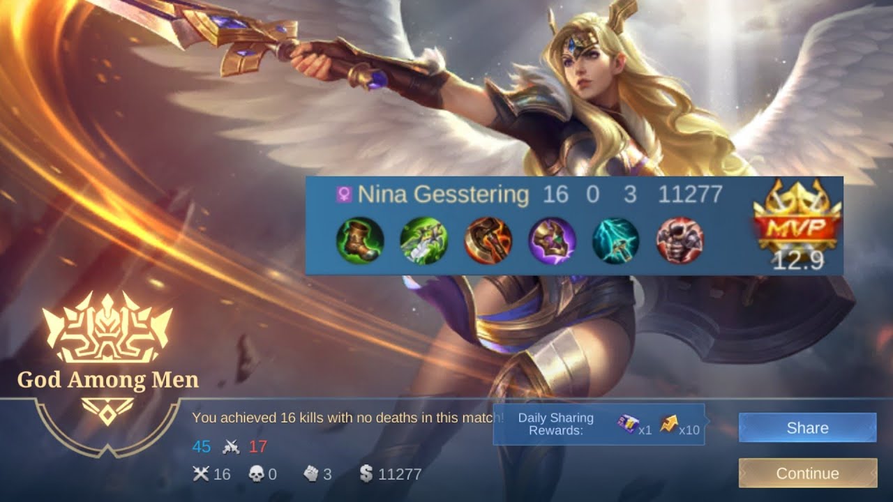 Mobile legends bang bang build Friday item.New with skin summer - YouTube