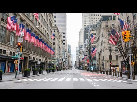 Empty NYC streets during 2020 Covid-19 Pandemic - YouTube