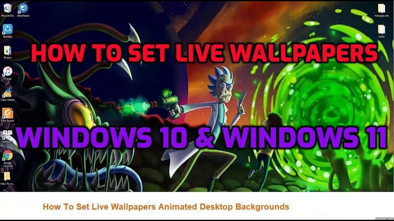Set Live Wallpapers Animated Desktop Backgrounds In Official