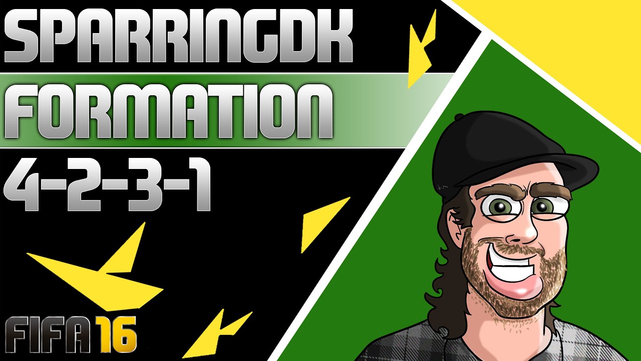 Sparring DK Formation 4-2-3-1 - YouTube