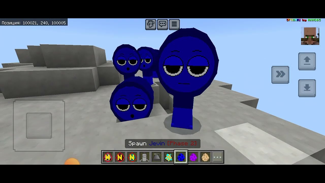 Sprunki Mars vs Monster mutant attack minecraft - YouTube