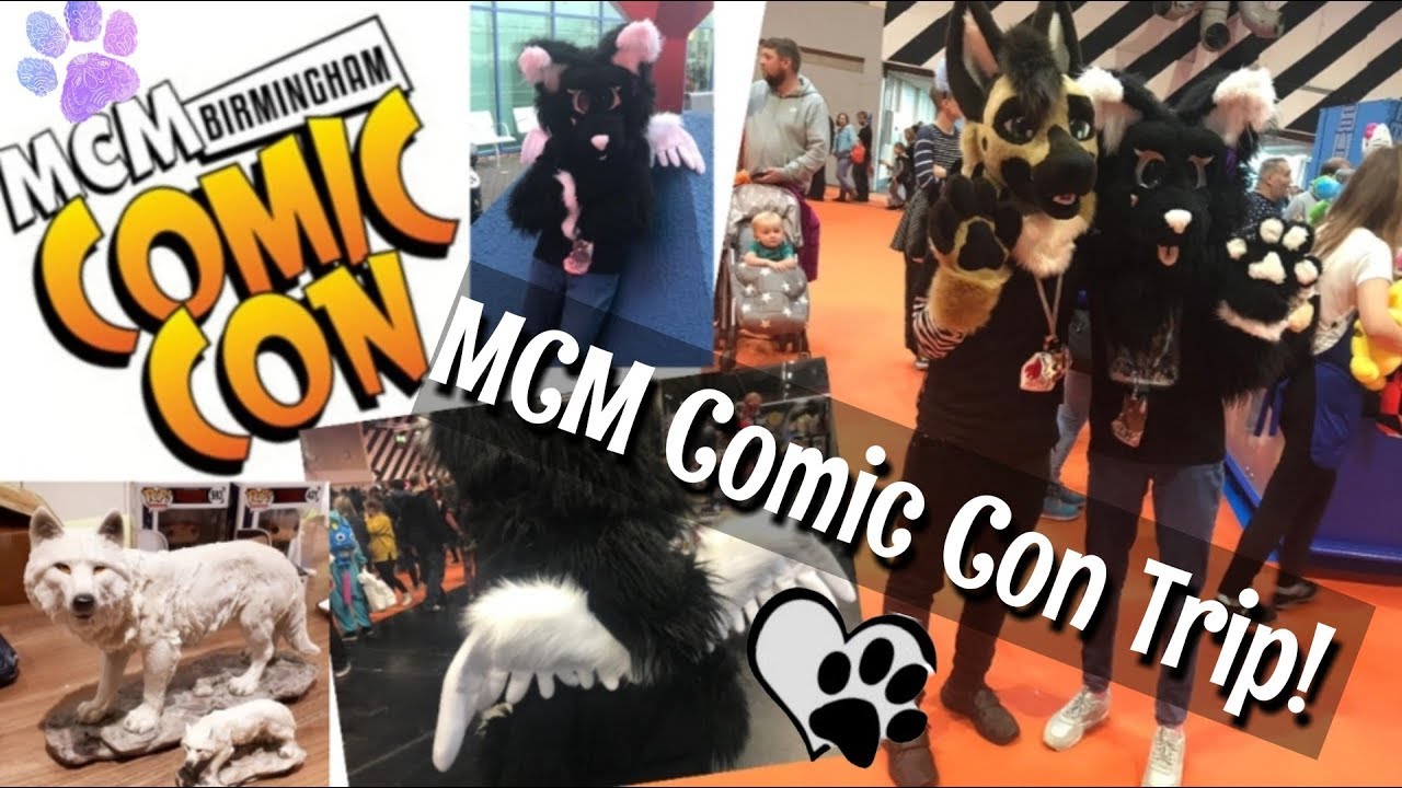 MCM Comic Con Birmingham Trip- Fursuiting at Comic Con!- Moonlight_The ...