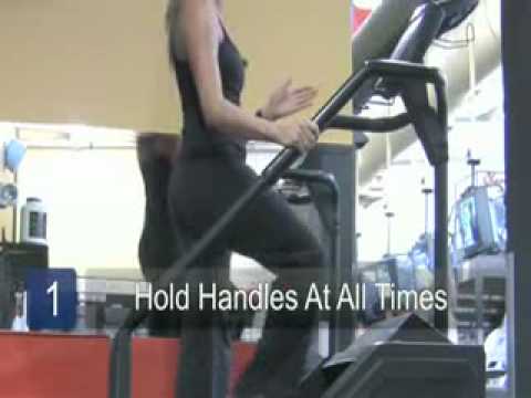 Exercise Equipment 3 : How to Use a Stepper Machine - YouTube