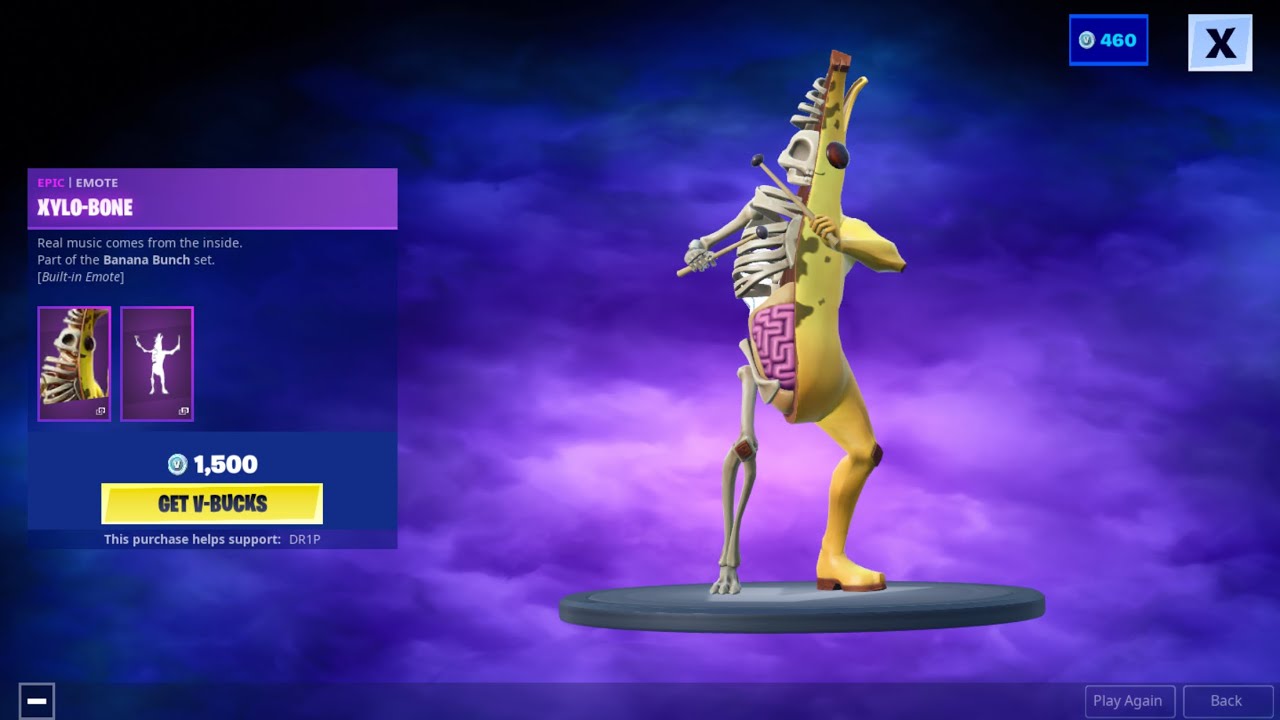 🔴FORTNITE ITEM SHOP *NEW* PEELY BONE + XYLO-BONE EMOTE!!! OCTOBER 31ST ...