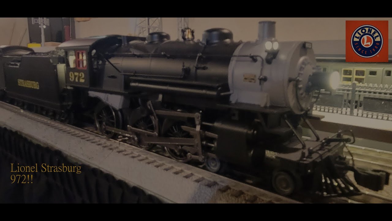Lionel Strasburg 4-6-0 #972 - YouTube