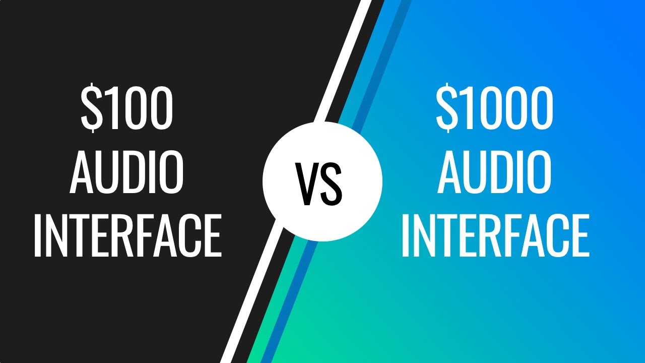 100 Vs 1000 Audio Interface Test Are Expensive Interfaces Worth It 100 Vs 1000 Audio Interface Test Are Expensive Interfaces Worth It