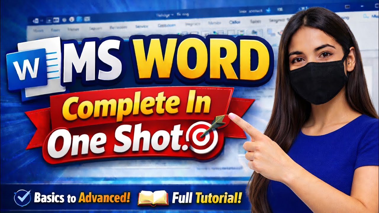 MS Word Full Course In Just 80 Minutes | Beginner To Advance | MS Word ...