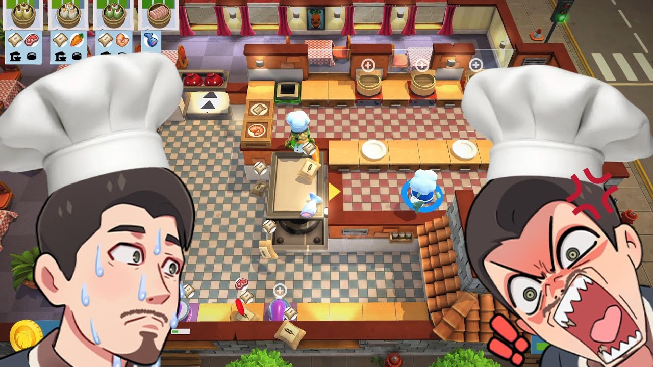 The Steamed Food Is So Tough! (Overcooked 2) Ep 2 - YouTube