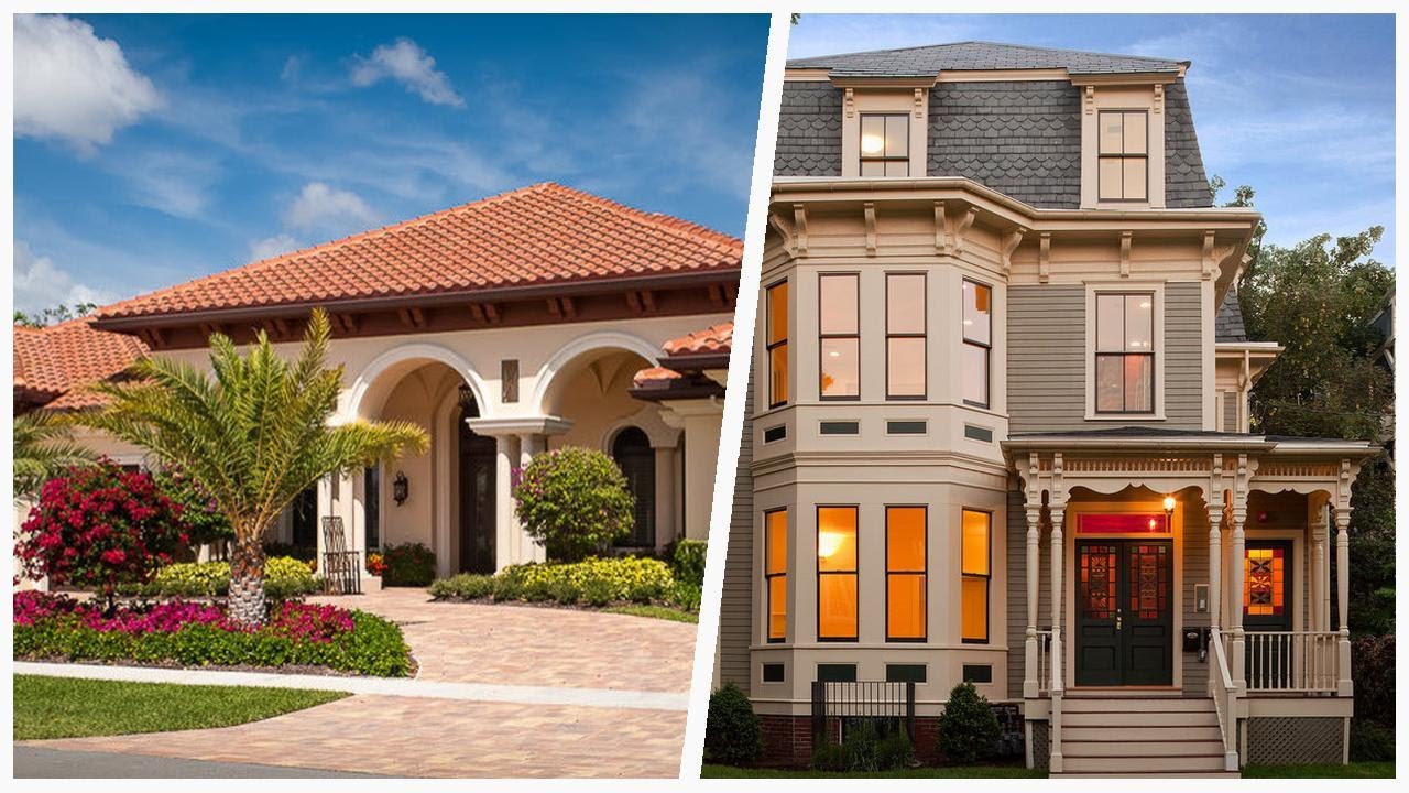 75 Mid-sized Exterior Home With A Hip Roof Design Ideas You'll Love ⭐️ ...
