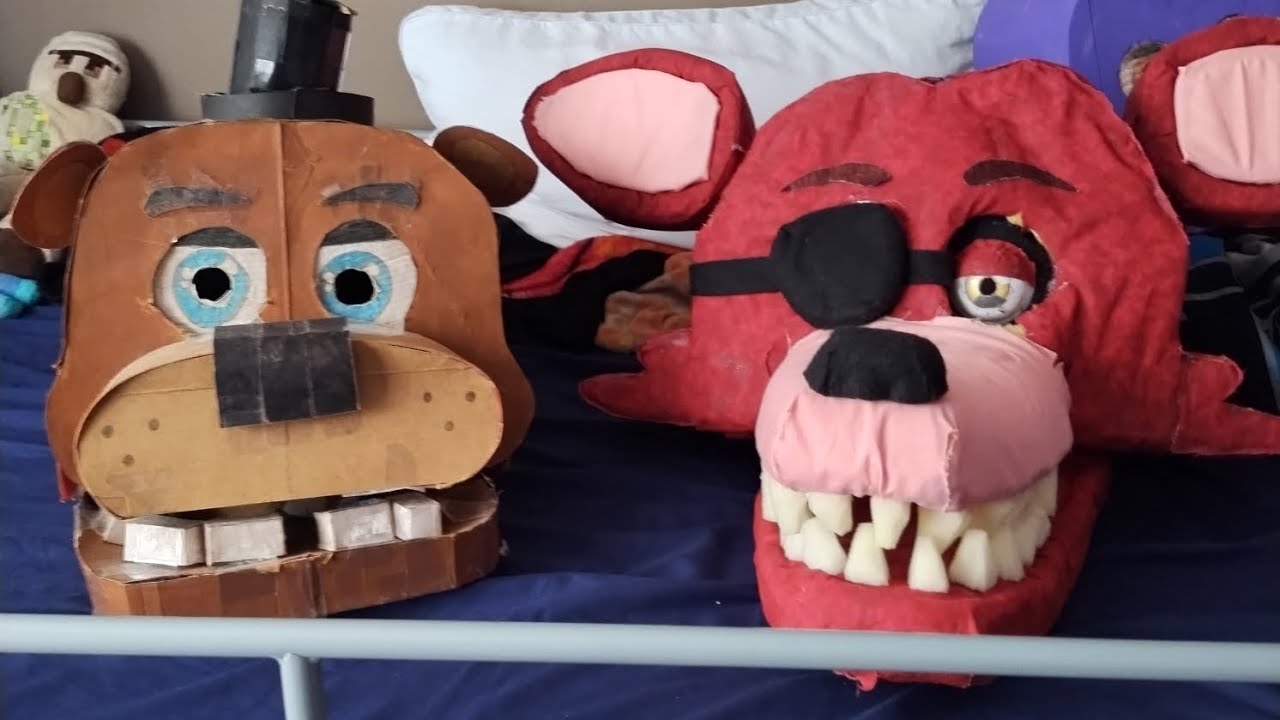 Making a FNAF costume: THE FINALE #fivenightsatfreddys # ...
