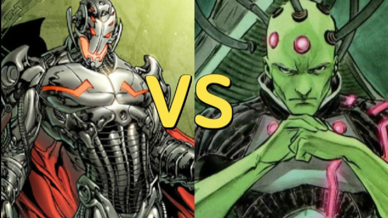 ULTRON VS BRAINIAC - quien seria el vencedor?? - YouTube