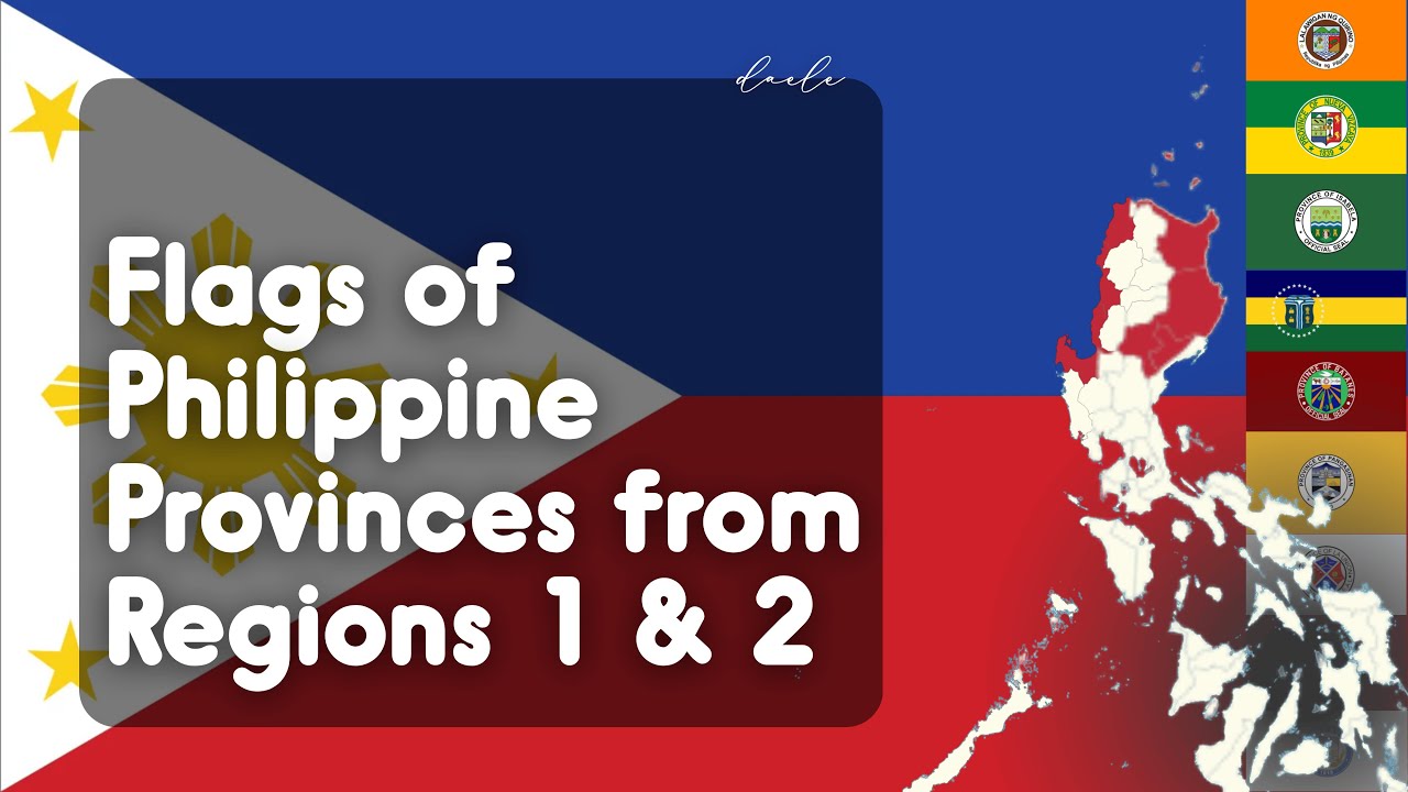Philippine Provinces Regions 1 & 2 Flag Animation - YouTube