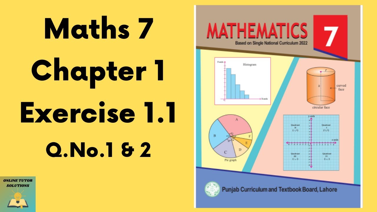 Class 7 Exercise 1.1 Q.No 1 & 2 | Rational and Decimal Numbers | Class ...
