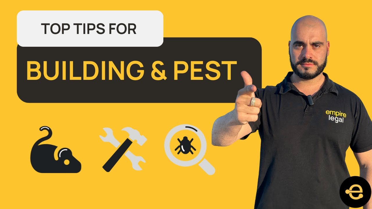 TOP TIPS for Building & Pest in QLD... - YouTube
