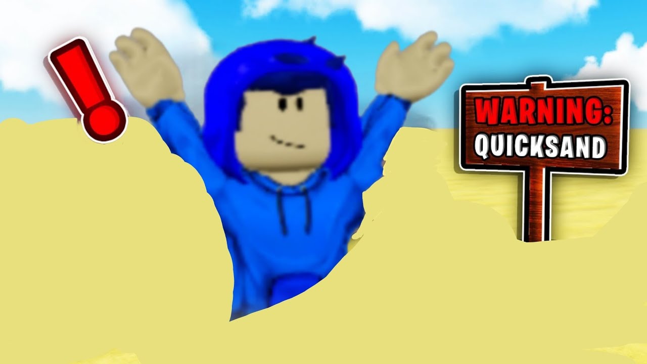 Testing The Quicksand In Roblox!!!! - YouTube