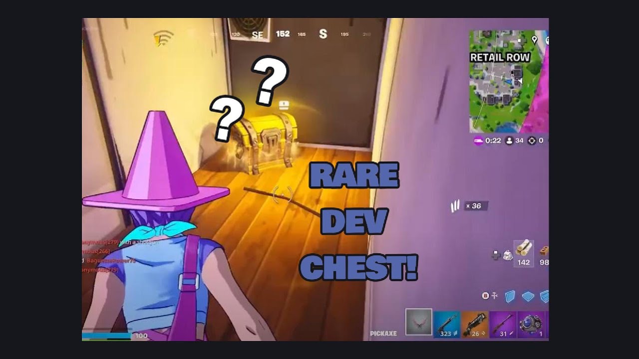 Rare Dev Chest - Fortnite - YouTube