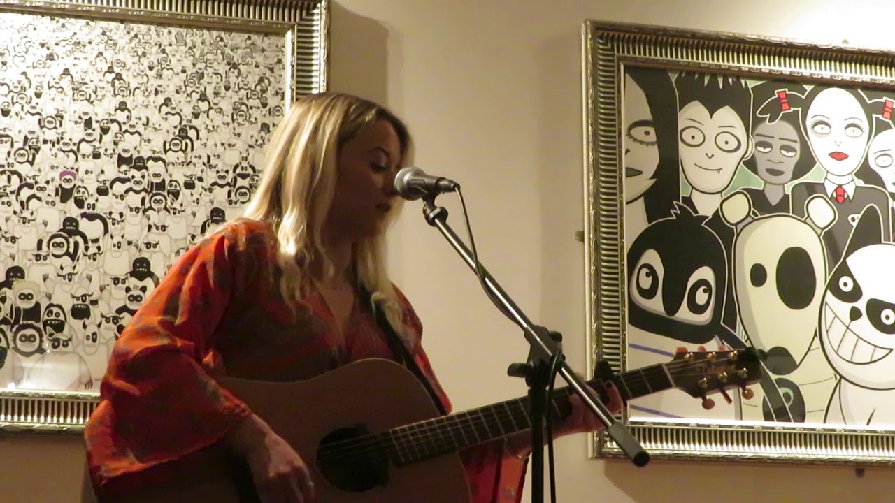 AMANDA DAVID performing GET OVER THIS at the GREYHOUND in DERBY on ...