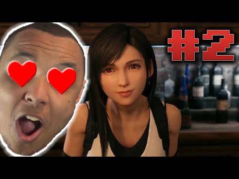Playing As The Waifu Tifa! | Final Fantasy VII Remake Highlights #2