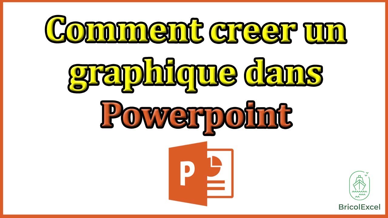 Comment creer un graphique dans powerpoint - YouTube