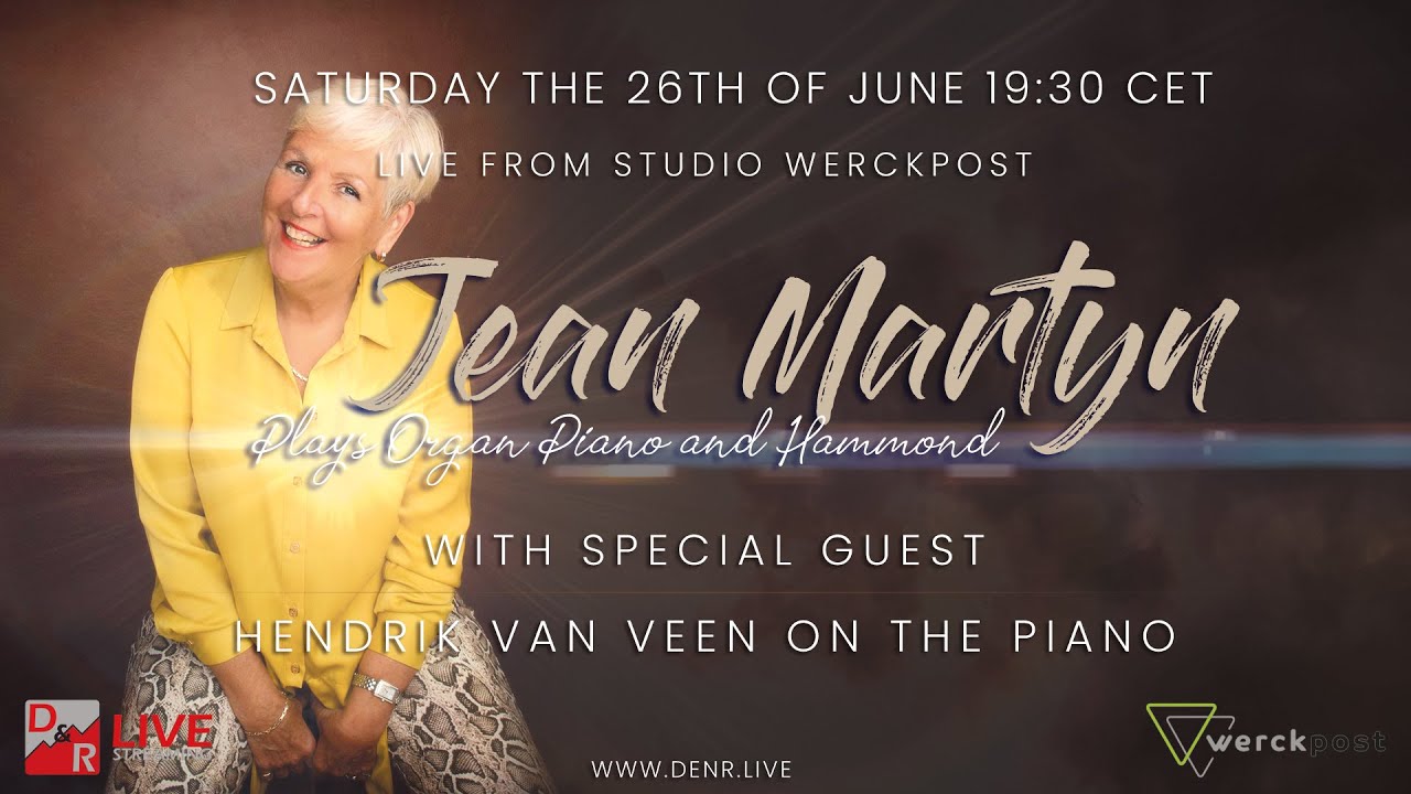 Jean Martyn plays the grand piano, hammond and theatre organ. - YouTube